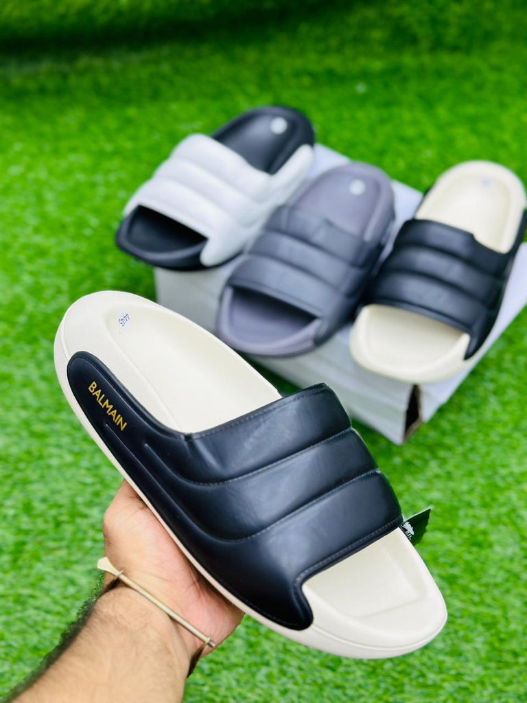 Balmain - Comfy Slides Slipper | Sneakflex– Sneakflex.pk